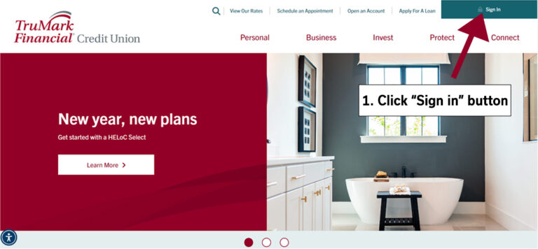 New Website - TruMark Financial Credit Union